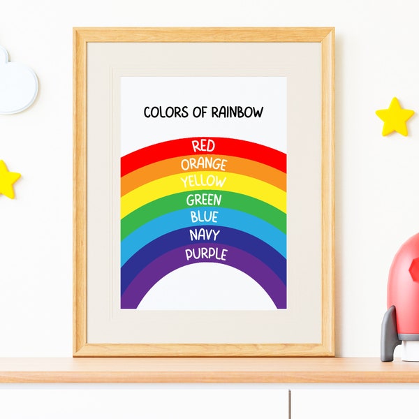 Rainbow Colors - Etsy