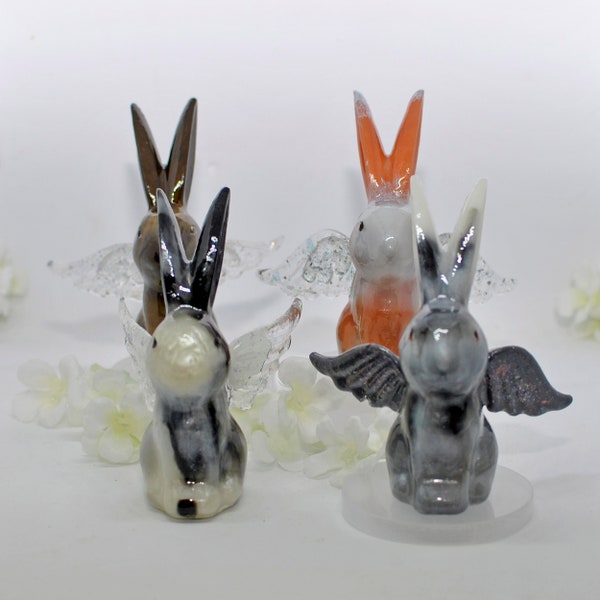 Winged Rabbit - Etsy