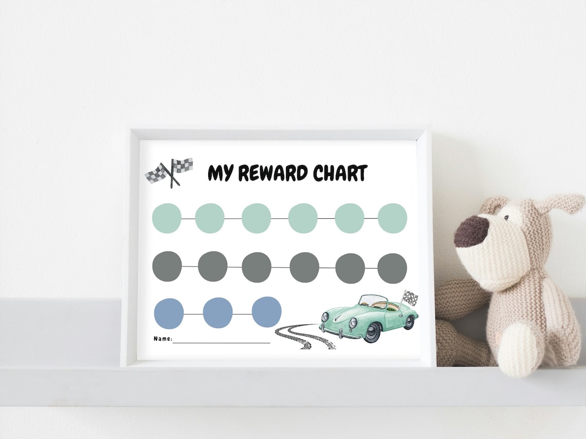 Printable Reward Chart Toilet Training Reward Chart Printable Kids ...