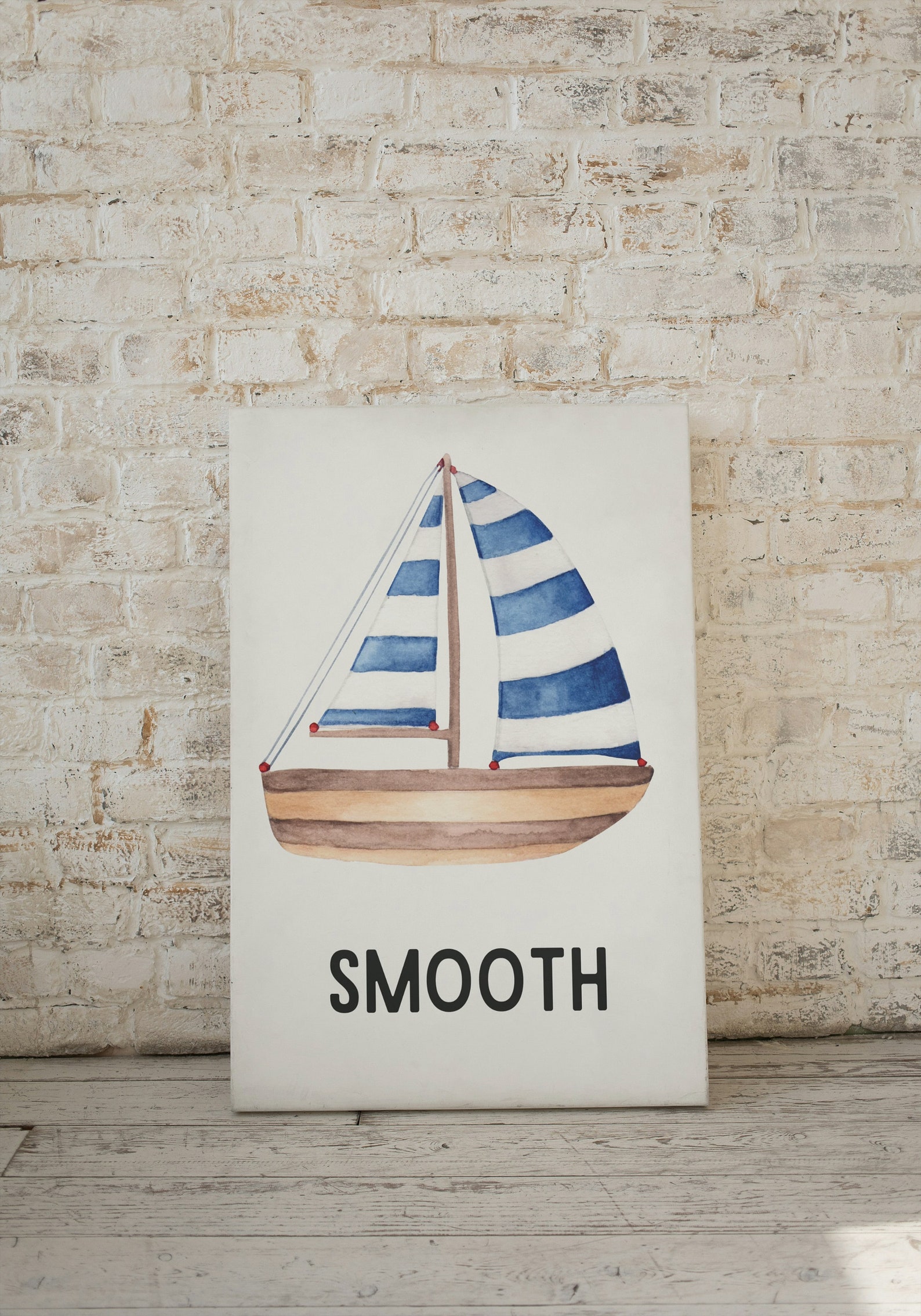 Set of 3 Nautical Theme Print for Nursery Nautical Wall Art for Coastal ...