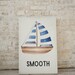 Set of 3 Nautical Theme Print for Nursery Nautical Wall Art for Coastal ...
