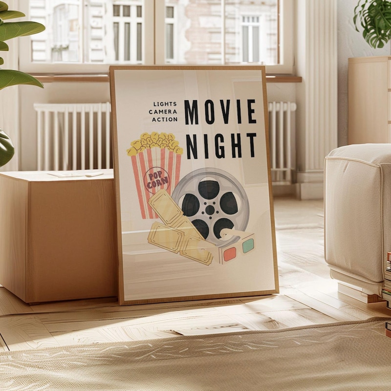 Basement Cinema Room Movie Posters - Etsy