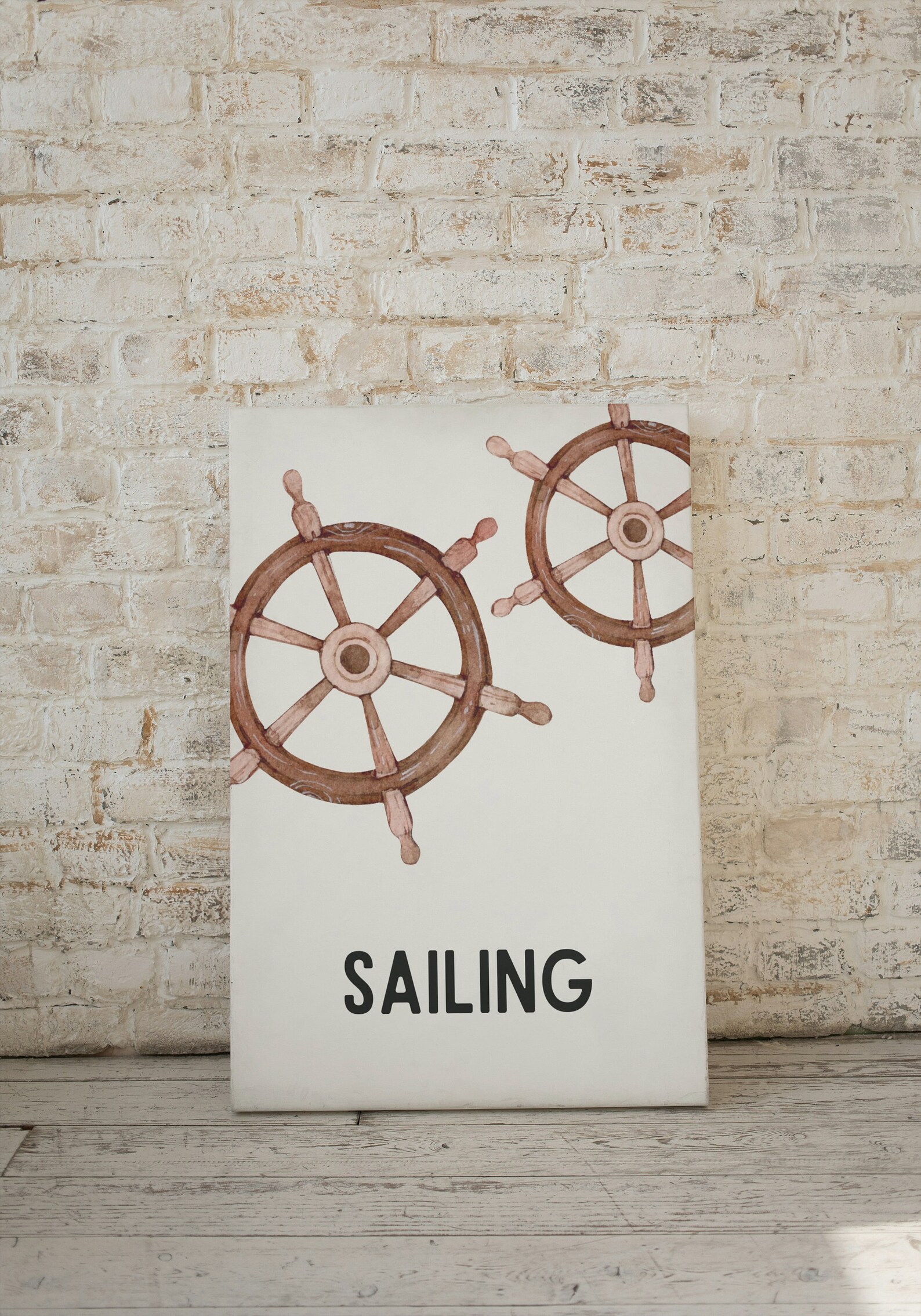 Set of 3 Nautical Theme Print for Nursery Nautical Wall Art for Coastal ...
