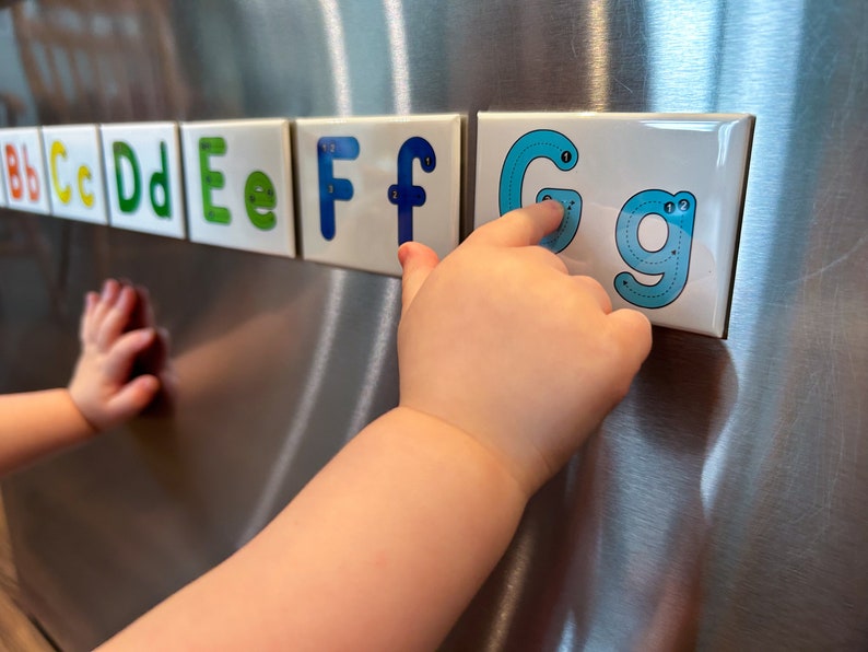 2x3 Inch Alphabet Magnets to Practice Tracing Your Letters | Letters ...