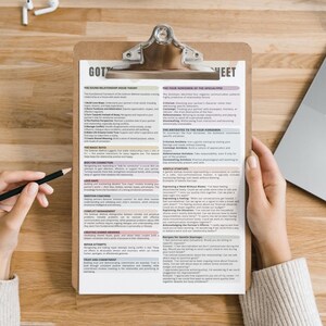 The Gottman Method Cheat Sheet; Gottman Relationship Counseling ...