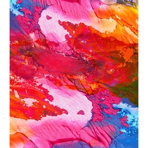 Vibrant Spectrum Collection, Set of 6 Printable Abstract Colour Art ...