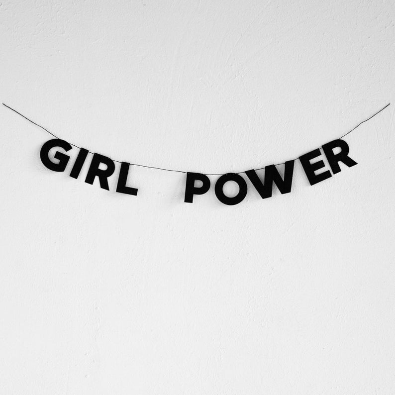 GIRL POWER BANNER - Etsy