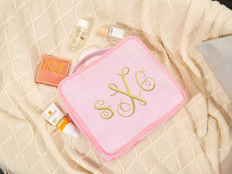 Personalized Nylon Packing Cube Embroidered Packing Pouches Organized ...