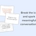 132 Icebreakers Questions and Conversation Starters | Get to Know Your ...