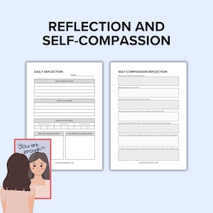 Calm Your Mind Journal Pages Printable Bundle | Stress and Anxiety ...