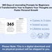 365 Journaling Prompts for Beginners Printable One Year Journaling and ...