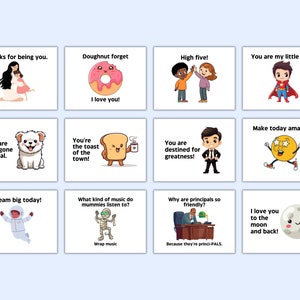 312 Lunchbox Notes and Jokes Printable | Fun Lunchbox Cards for Kids ...