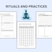 Calm Your Mind Journal Pages Printable Bundle | Stress and Anxiety ...