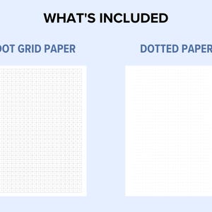 Blank Pages Bundle: Dot Grid Paper, Lined Paper, Square Grid Paper ...
