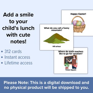 312 Lunchbox Notes and Jokes Printable | Fun Lunchbox Cards for Kids ...