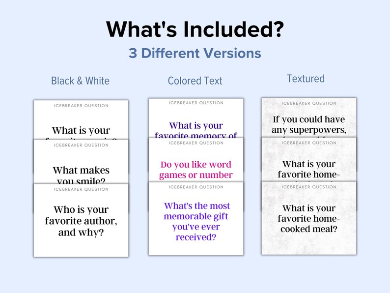 132 Icebreakers Questions and Conversation Starters | Get to Know Your ...