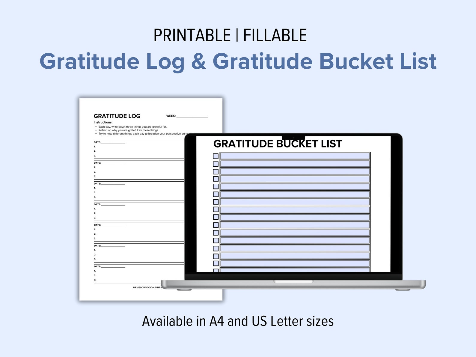 78 Gratitude Cards and Activities Printable | Gratitude Journal ...
