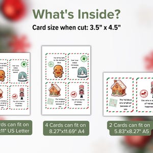 32 Christmas Positive Affirmations Cards | Cute Christmas Cards | Xmas ...