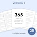 365 Journaling Prompts for Beginners Printable | One Year Journaling ...