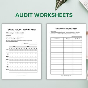 Time Management & Productivity Printable Bundle | 25+ Products for One ...