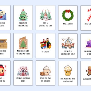 30 Printable Advent Activity Cards for Kids | Christmas Cards for Kids ...