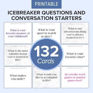 132 Icebreakers Questions and Conversation Starters | Get to Know Your ...