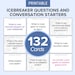 132 Icebreakers Questions and Conversation Starters | Get to Know Your ...