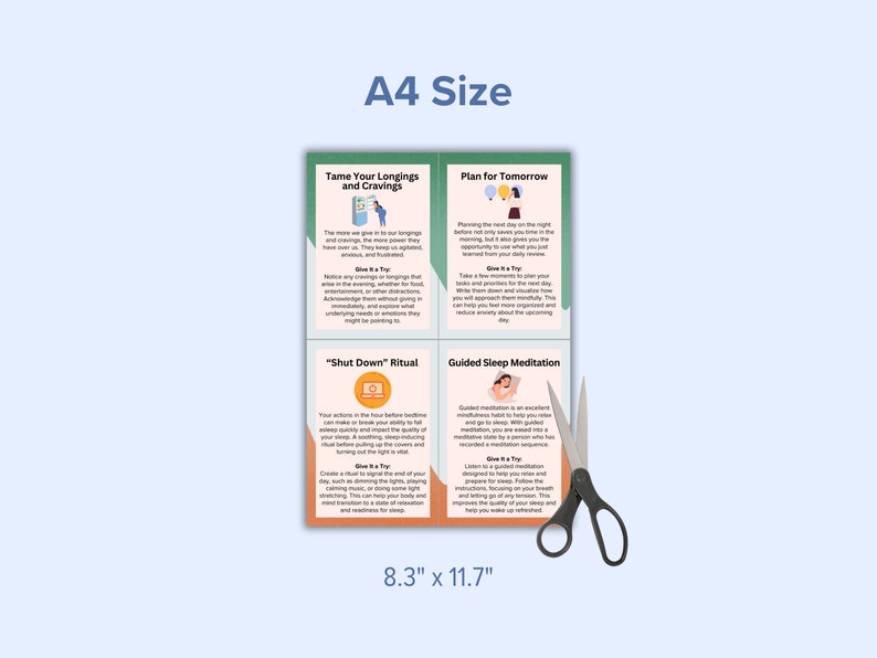 64 Mindfulness Activity Printable Cards | Mindful Breathing Exercises ...