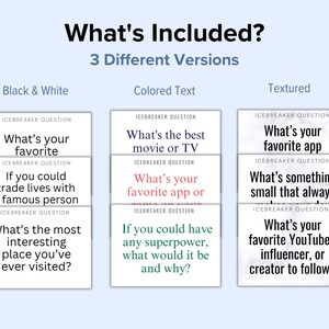 132 Icebreakers and Conversation Starters for Teenagers Printable ...