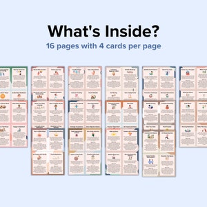 64 Mindfulness Activity Printable Cards | Mindful Breathing Exercises ...