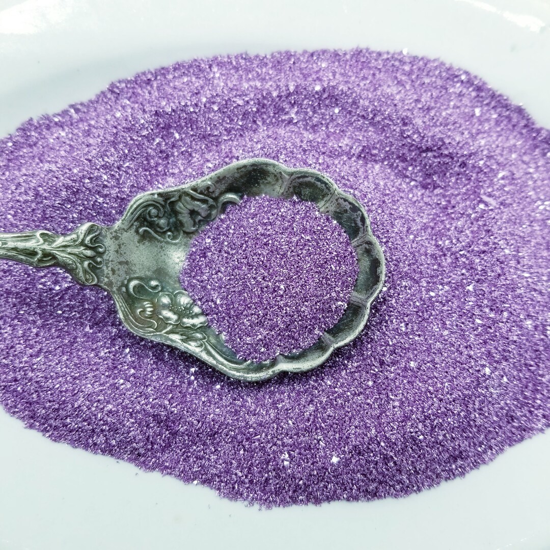 Lilac Purple German Glass Glitter- Half Ounce Fine, Collage, Artisan ...