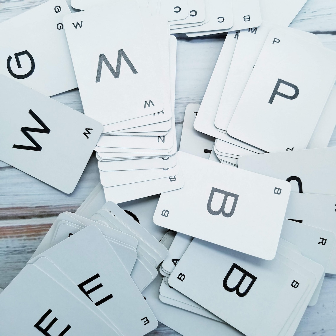 Small Letter Cards Pkg of 26 From A to Z - Etsy