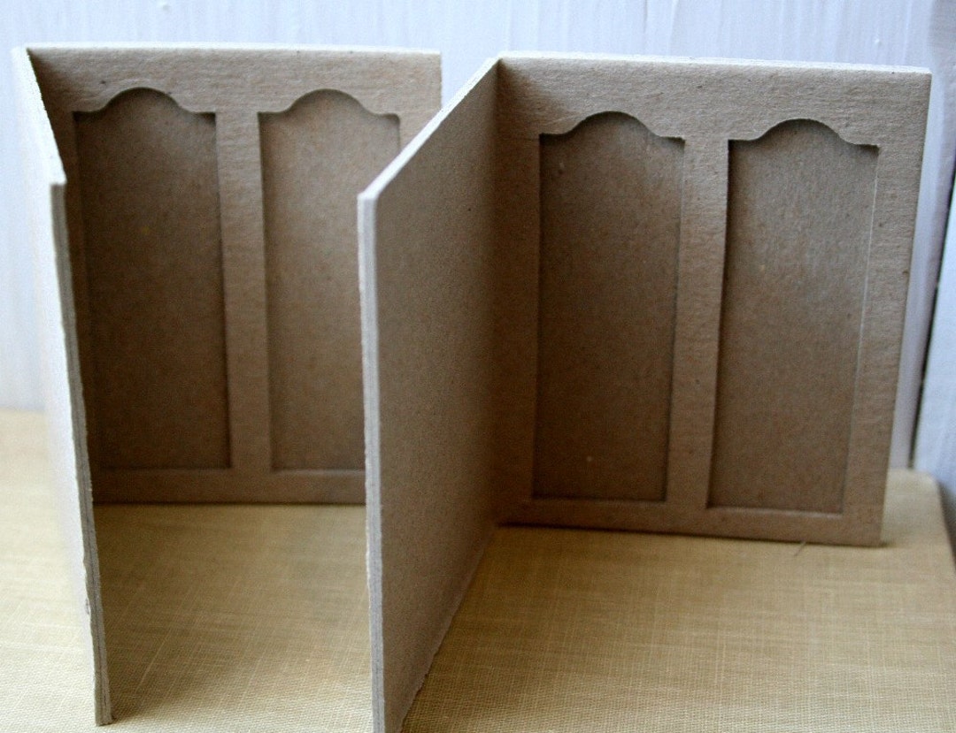 Cardboard Microscope 2 Slide Folders Pkg of 2 Altered Artwork, Shrines ...