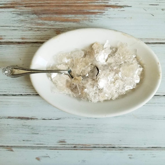 Large Clear Pearl Flakes Glitter 1/4 Oz .25 Oz Bag of Mica | Etsy