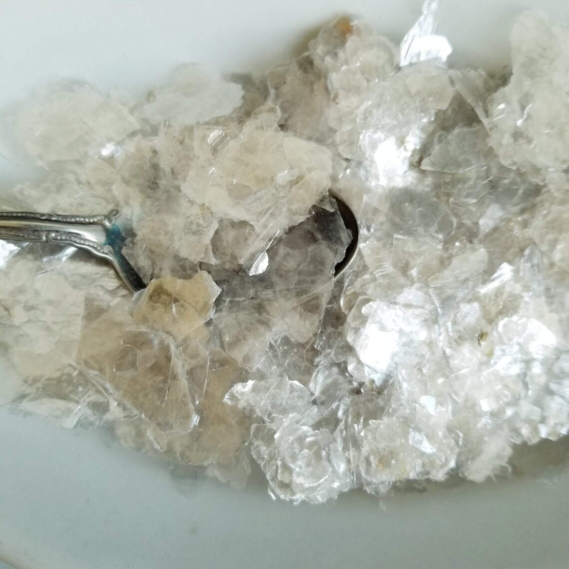 Large Clear Pearl Flakes Glitter 1/4 Oz .25 Oz Bag of Mica - Etsy