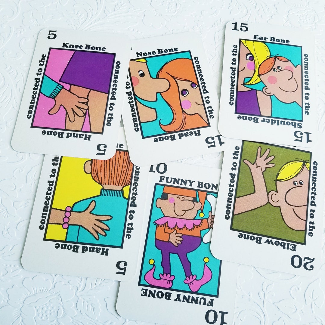 Vintage Funny Bone Cards- Set of 6 - Etsy