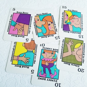 Vintage Funny Bone Cards- Set of 6 - Etsy