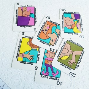Vintage Funny Bone Cards- Set of 6 - Etsy
