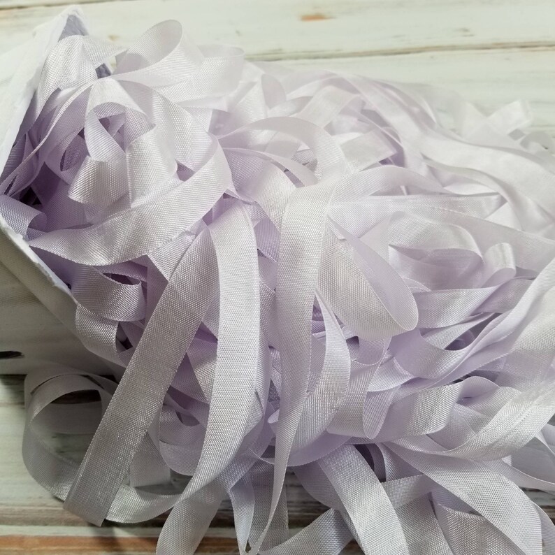 5 Yards Silky Seam Binding Pale Orchid Rayon Seam Binding - Etsy