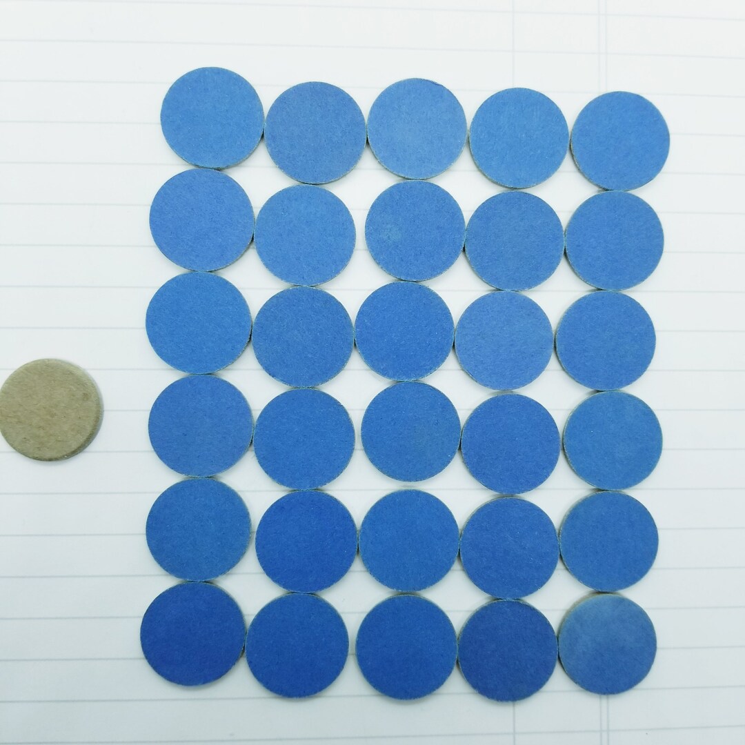 30 Blue Cardboard Game Markers- Vintage Game Pieces, Collage ...