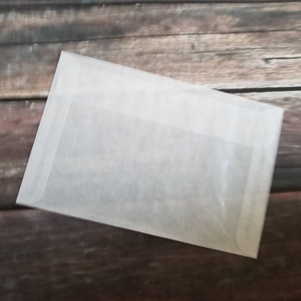 25 Glassine Translucent Envelope Packaging Scrapbook Insert | Etsy