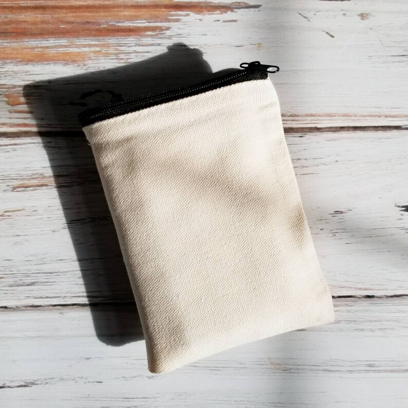 Fabric Face Mask Zippered Pouch Wash Me Wear Me Split Pouch - Etsy