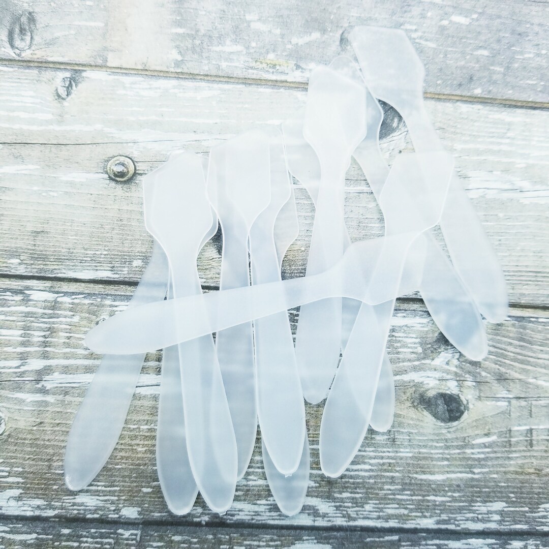 Mini Plastic Spatula Spreader for Glue- Set of 12, 3 Inches Long - Etsy