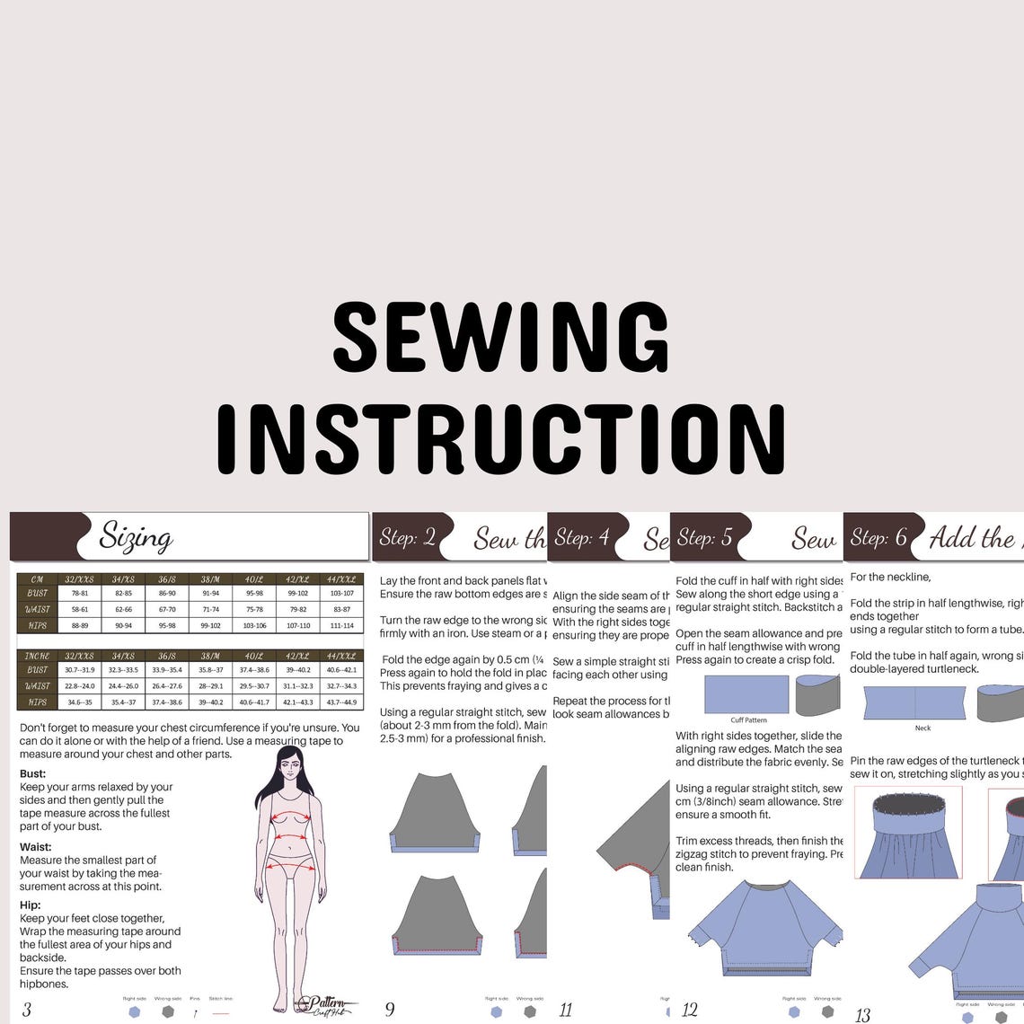 Poncho Cape Pattern, Cosplay Costume Pattern, Poncho Pattern, Beginner ...