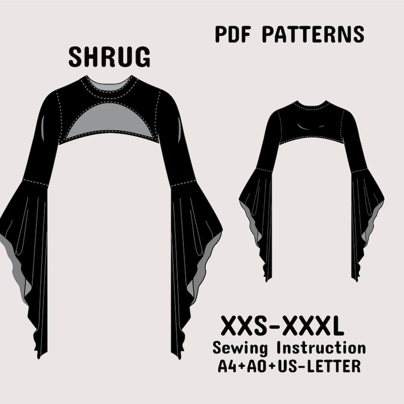 Rave Shrug Women - Etsy UK