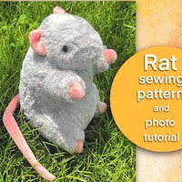 Mouse Doll Sewing Pattern: Cuddly Rag Doll With Dress (PDF Download ...
