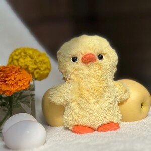 Baby Chick Plushie Sewing Pattern Photo Tutorial, Duckling Chicken ...