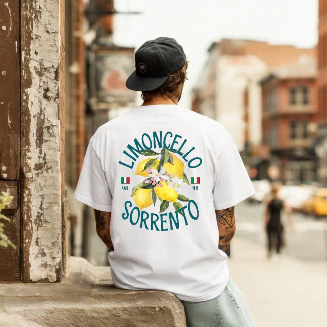 Limoncello Shirt Man, Unisex, Woman, Trendy, Minimalist, Beach ...
