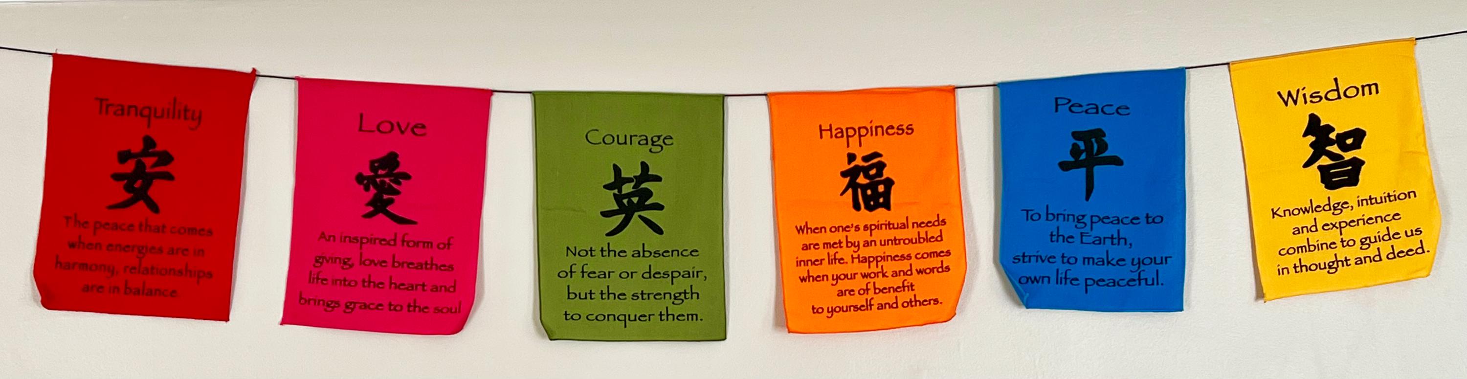 Prayer Flags With Affirmations - Etsy