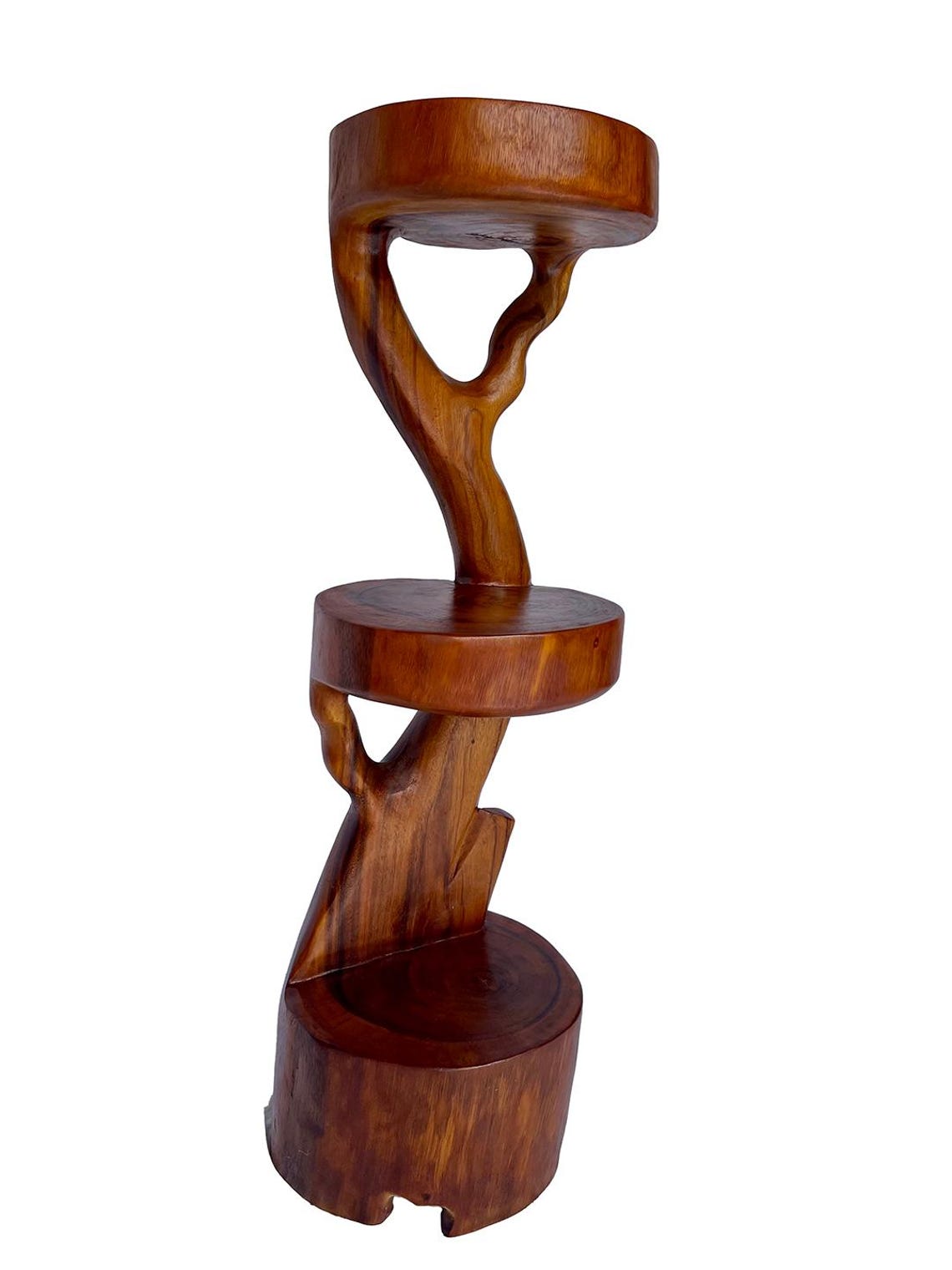 3-tier Hand Carved Shelf - Etsy